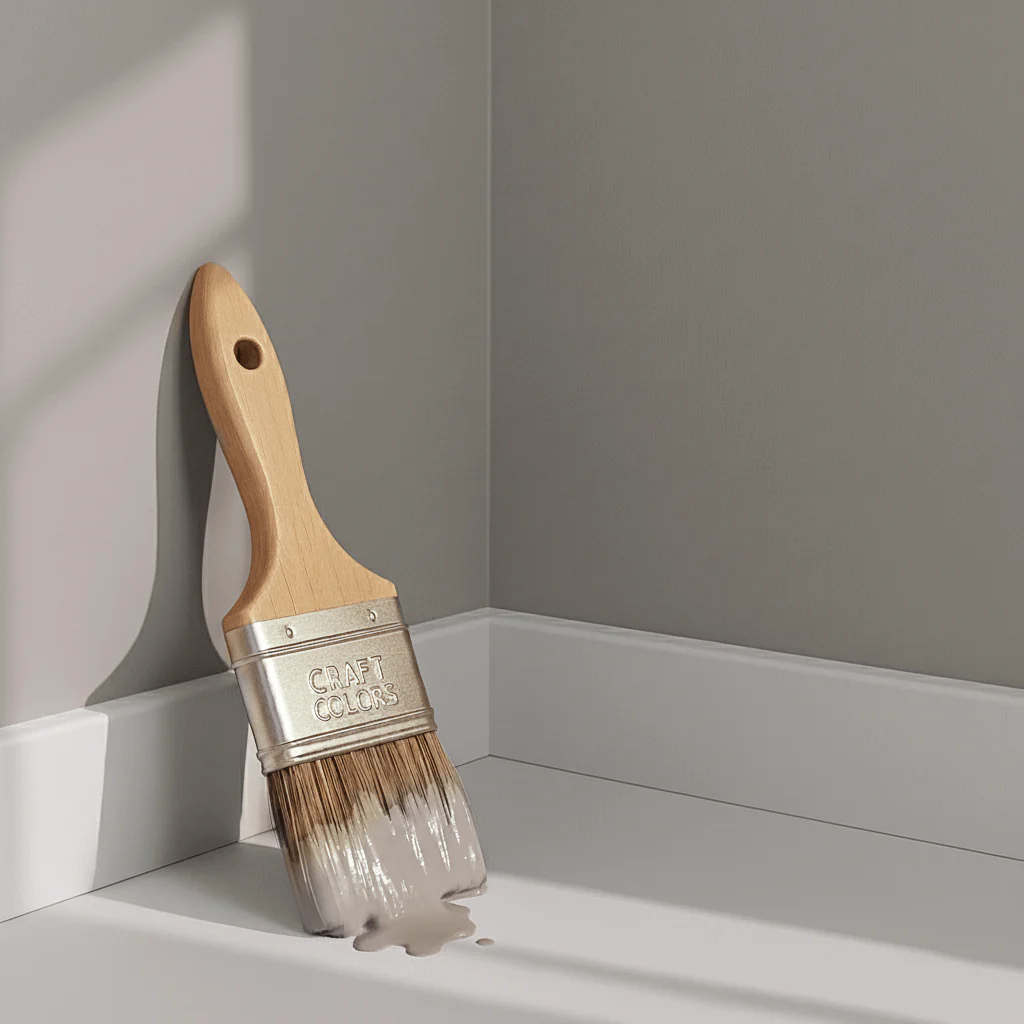 Wandfarbe warmes grau – 5L edelmatt für jedes Zimmer – Craft Colors®